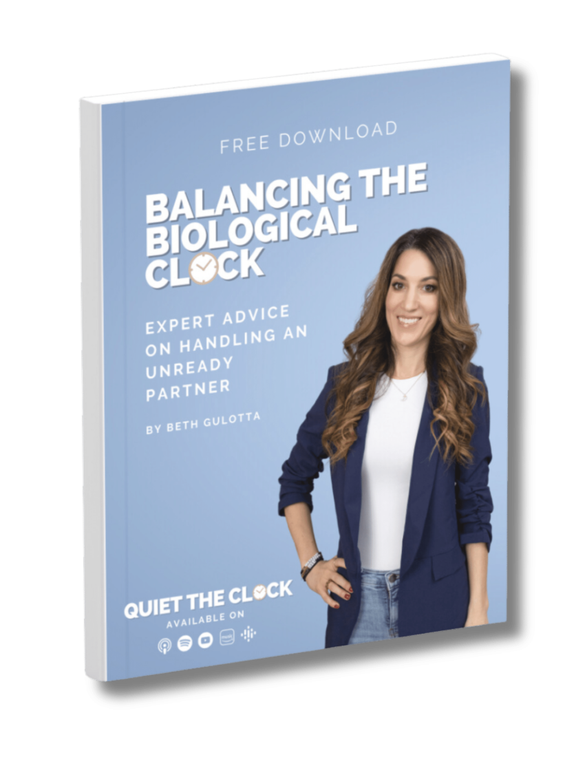 Quiet The Clock Podcast - Hosted by Beth Gulotta